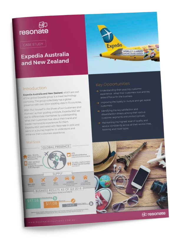 Expedia Case Study | Resonate CX